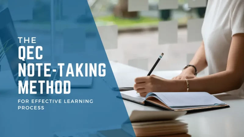 The QEC Note-Taking Method for Effective Learning Process - Sutevski